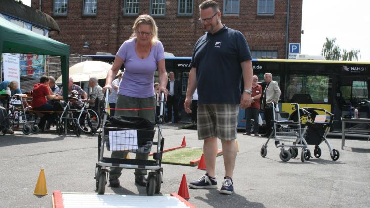 Boxenstopp für den Rollator