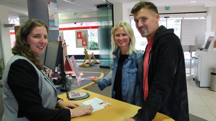 Junge Banker kommen sehr gut an