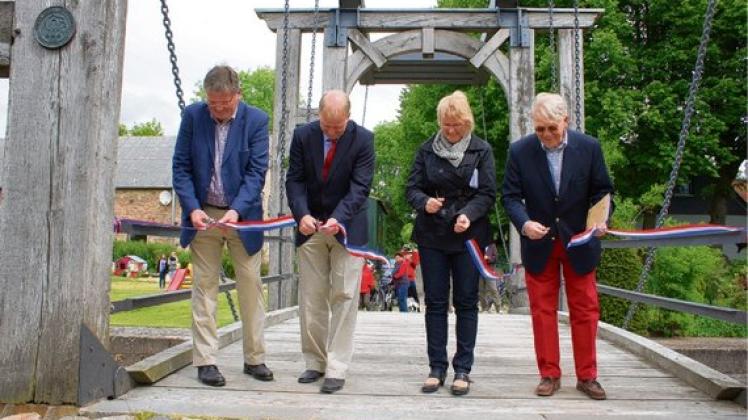 Sanierung beendet: Bahn frei für die Kanalschleuse