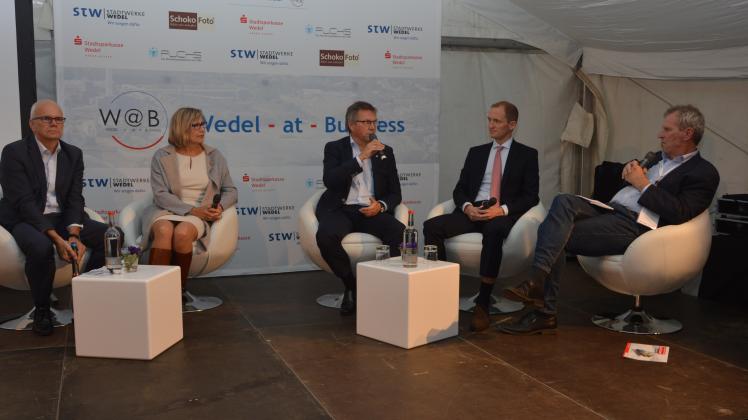 Wedel blickt Richtung Skandinavien