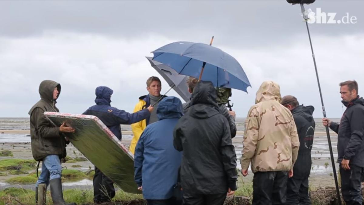 Video: „Fritz Fuchs“ und das „Löwenzahn“-Team drehen auf Nordstra