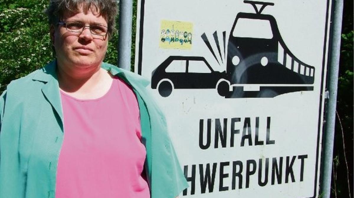 Brigitte Möller überlebt Zug-Kollision