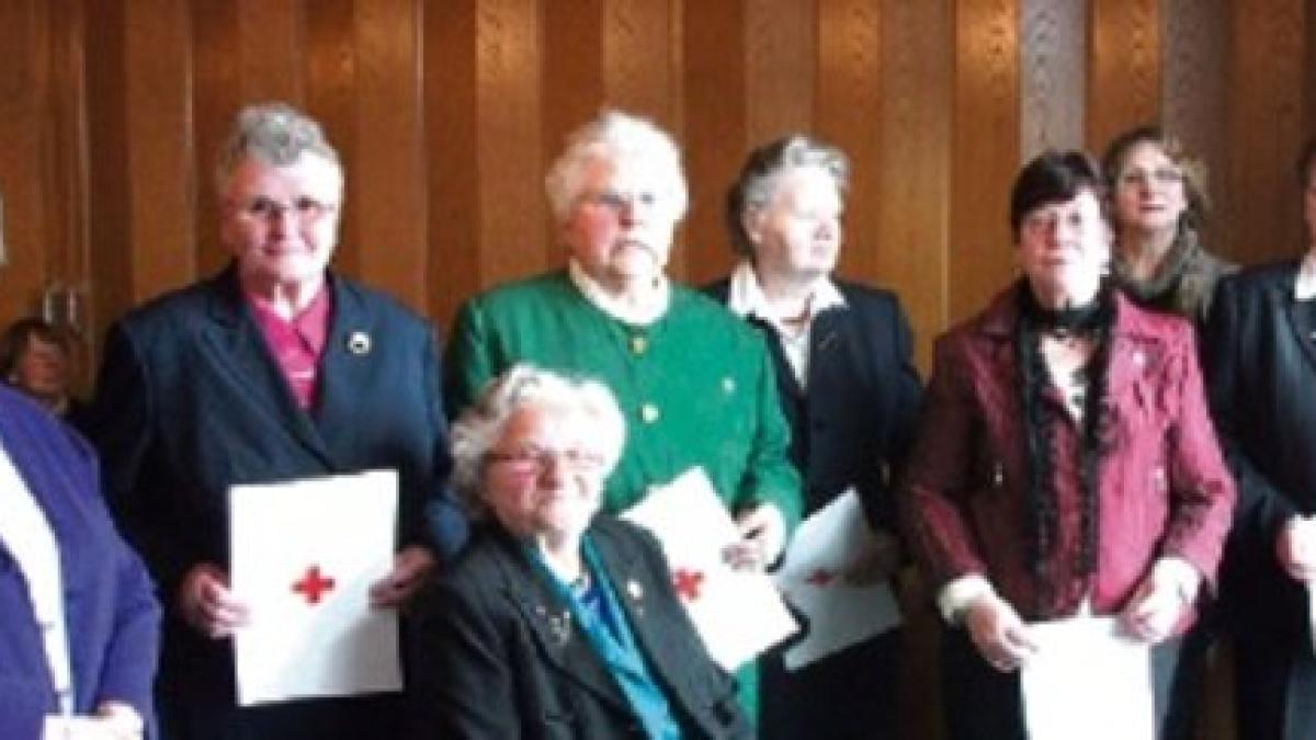 Edith Schmidt ist dem DRK seit 60 Jahren treu