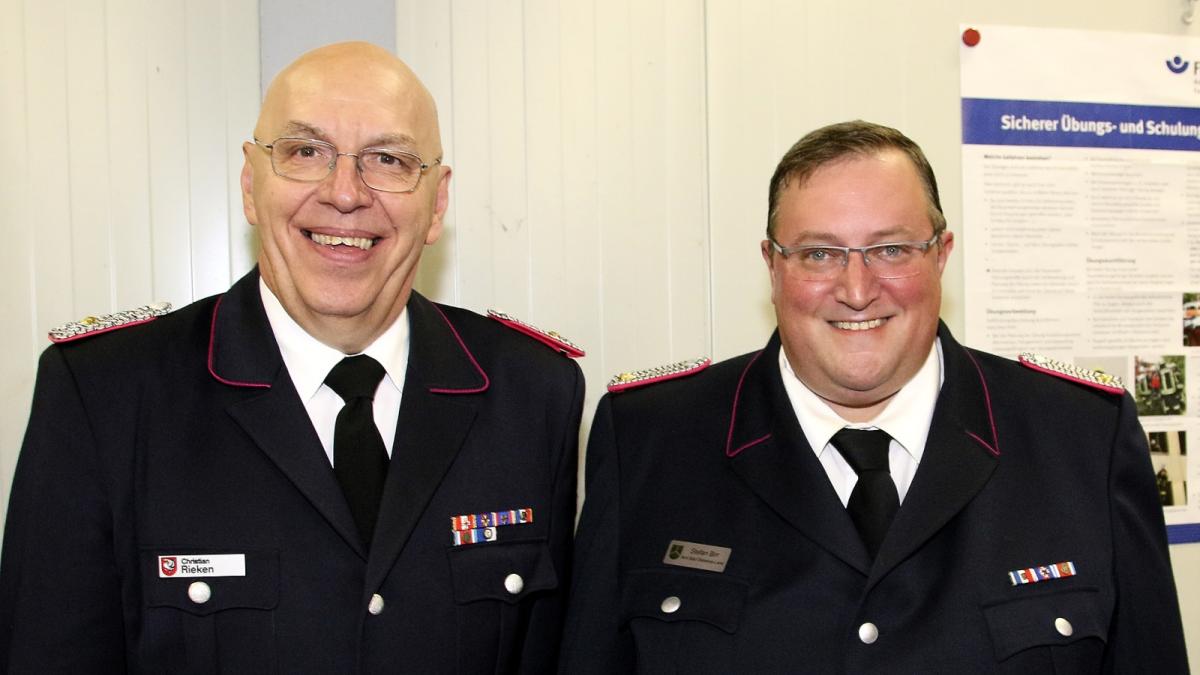 Rieken bleibt Amtswehrführer