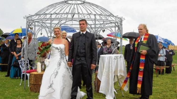 Hochzeit auf eigener Scholle