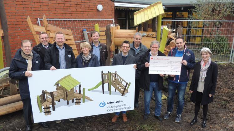 Spende: 30.000 Euro für Spielgeräte