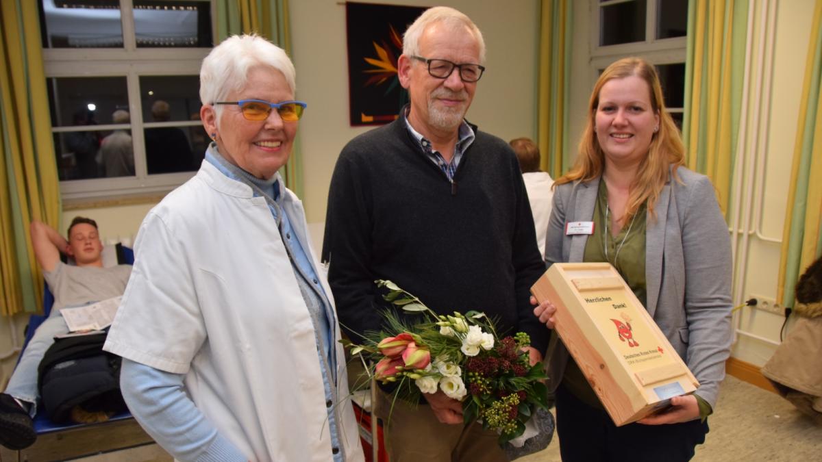 Danke für 75 Liter Blut