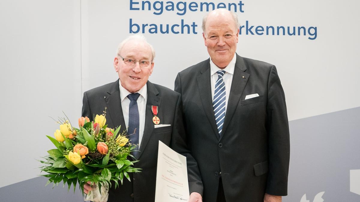 Verdienstorden für Helmuth Freitag