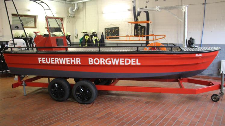 Rettungsboot für die Feuerwehr
