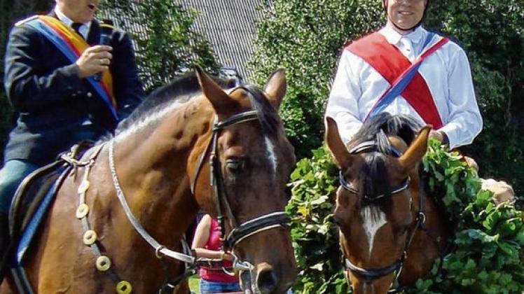 Thorsten Carstensen gewann beim Umreiten