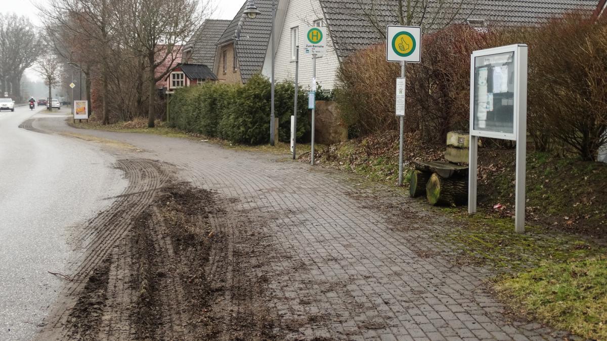 Ärger über neue Haltestelle