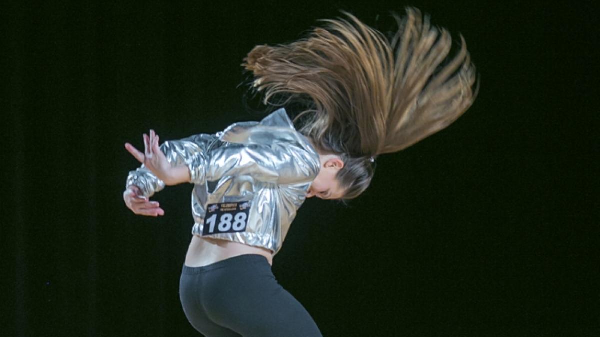 Nach ganz oben getanzt