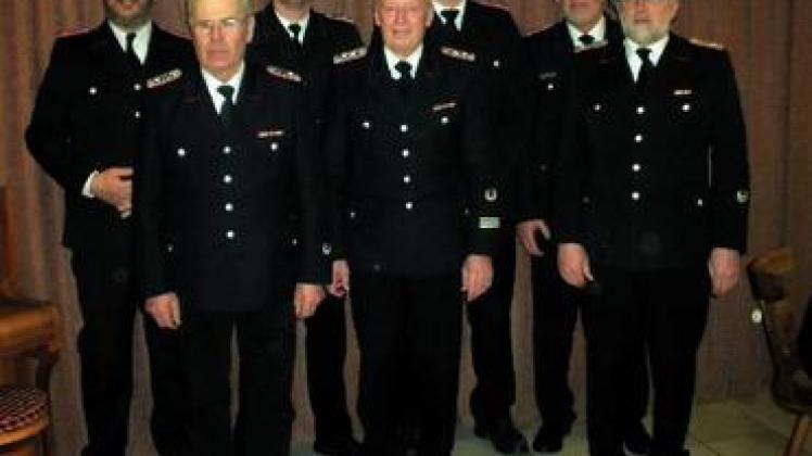 Feuerwehr Rüde bleibt unter der Leitung von Klaus Heinrich Mar