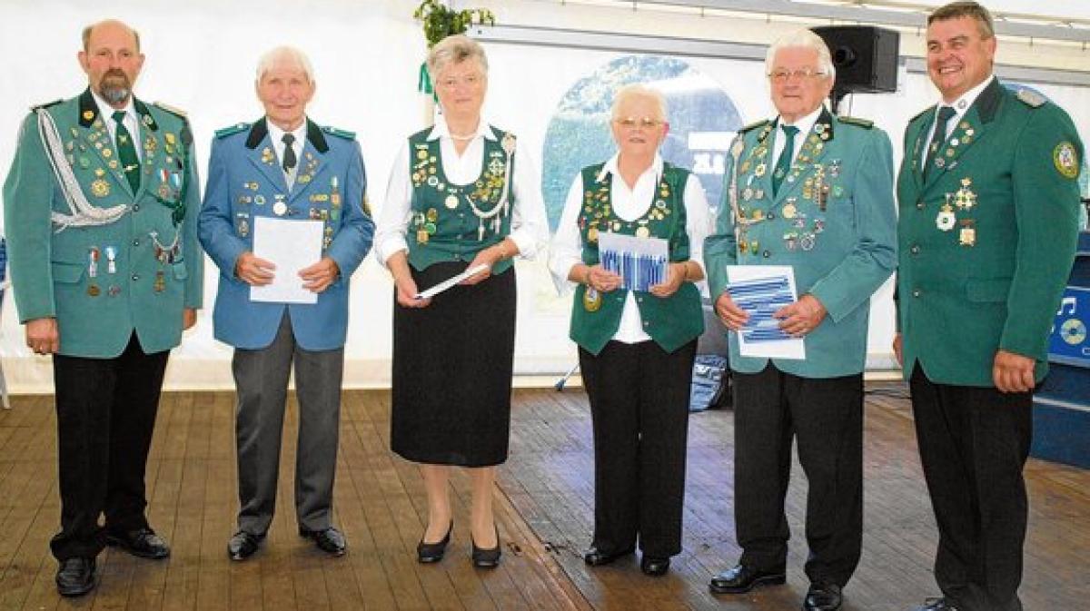 Hattstedter Schützen feierten Jubiläum