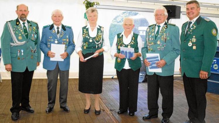 Hattstedter Schützen feierten Jubiläum