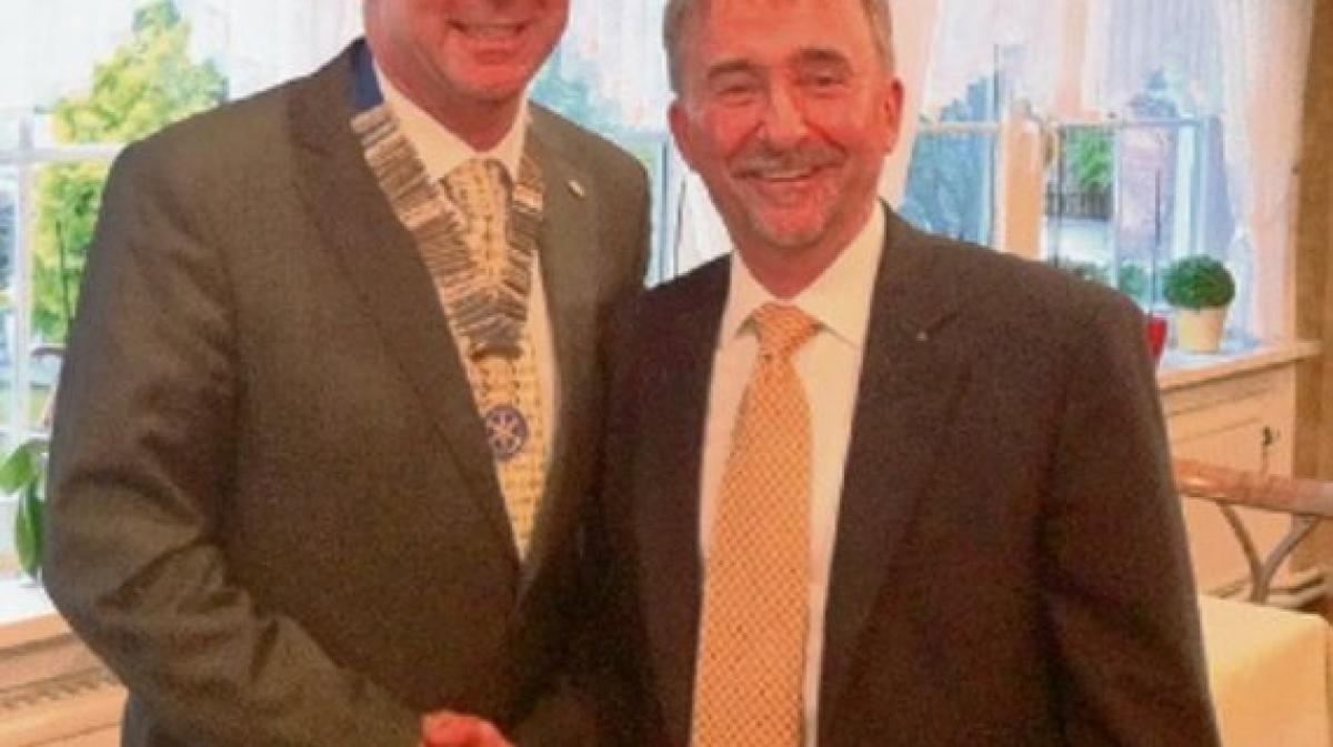 Neuer Präsident im Rotary Club
