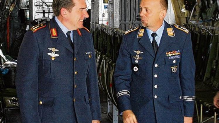 Antrittsbesuch bei den "Immelmännern"