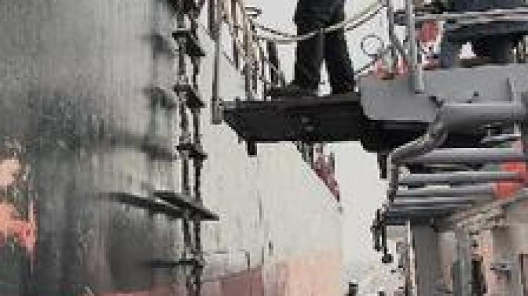 Treibeis: Der Elblotse bleibt cool