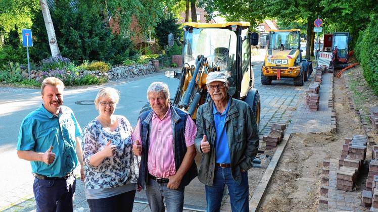 Ausbau in Hattstedt und Wobbenbüll beginnt