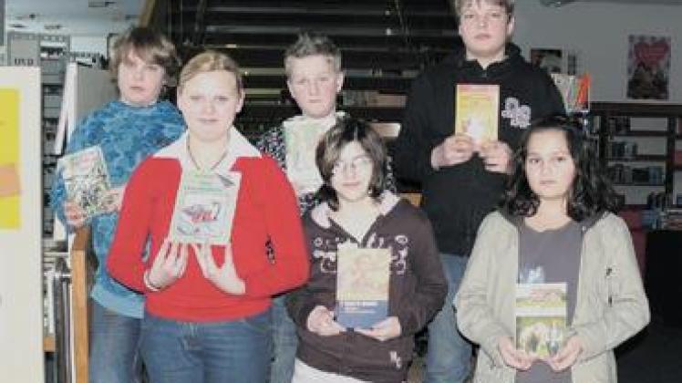 Franziska Krüger und Thilo Hardt siegten beim Vorlesewettbewe