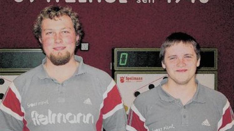 Daniel Lohse und Heiko Neumann bei Ländervergleichsspielen