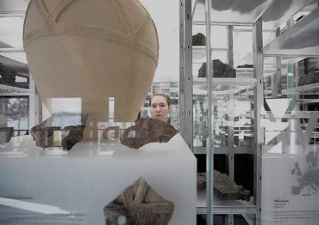 Erste Blicke ins neue Wikingermuseum