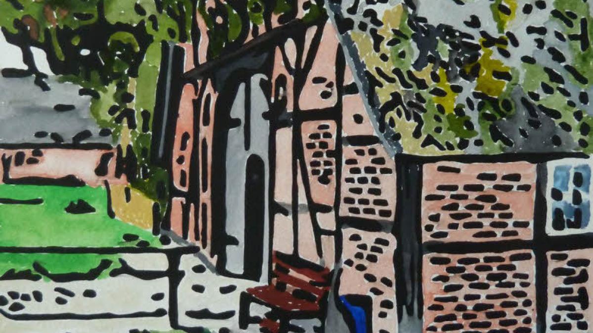 Kunst in der „Dunkerschen Kate“ in Bosau