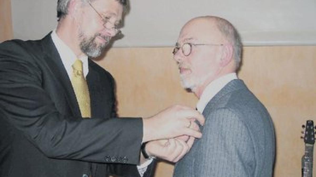 Hohe Auszeichnung für Udo Haar