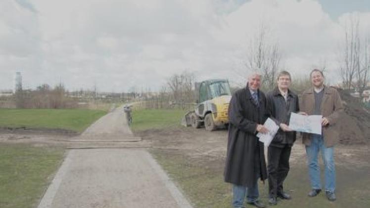 Baubeginn: Jetzt werden die Königswiesen sportlich