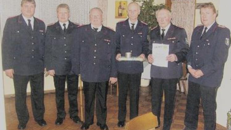 Klaus Boie 60 Jahre in der Freiwilligen Feuerwehr