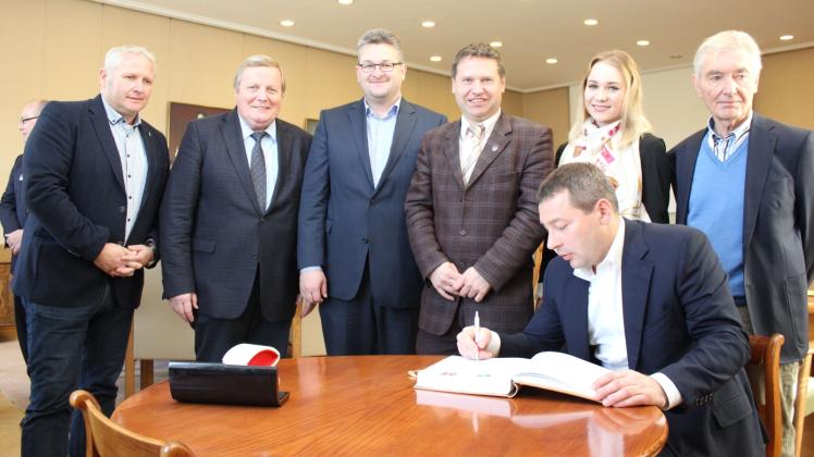 Besuch aus Neman im Kreis Plön