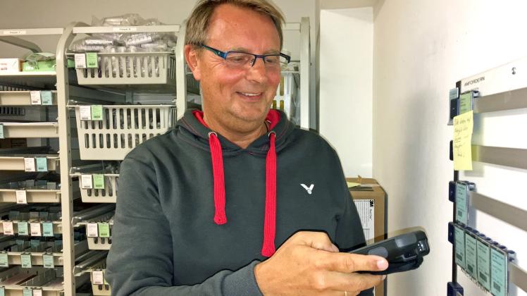 Nachschub per App im Klinikum