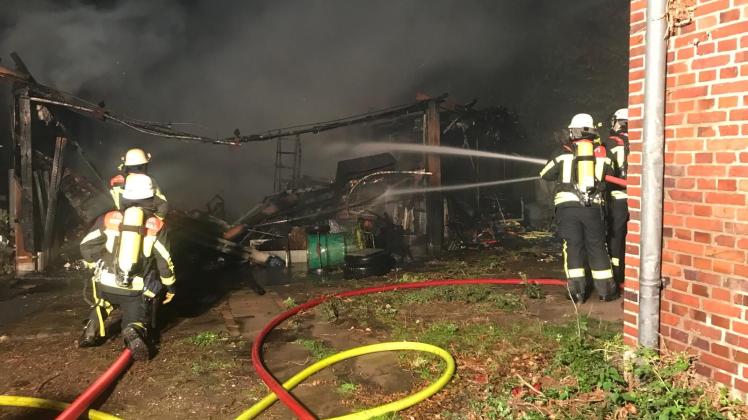 Gasflaschen explodiert