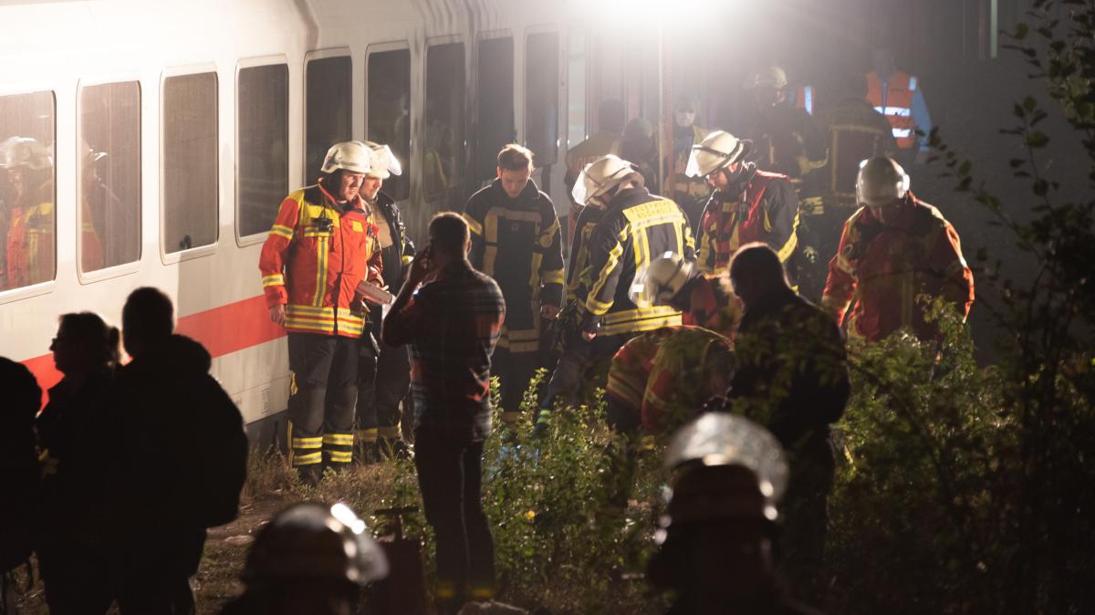IC-Unfall im Bahnhof Buchholz: Zwei Hamburger schwer verletzt