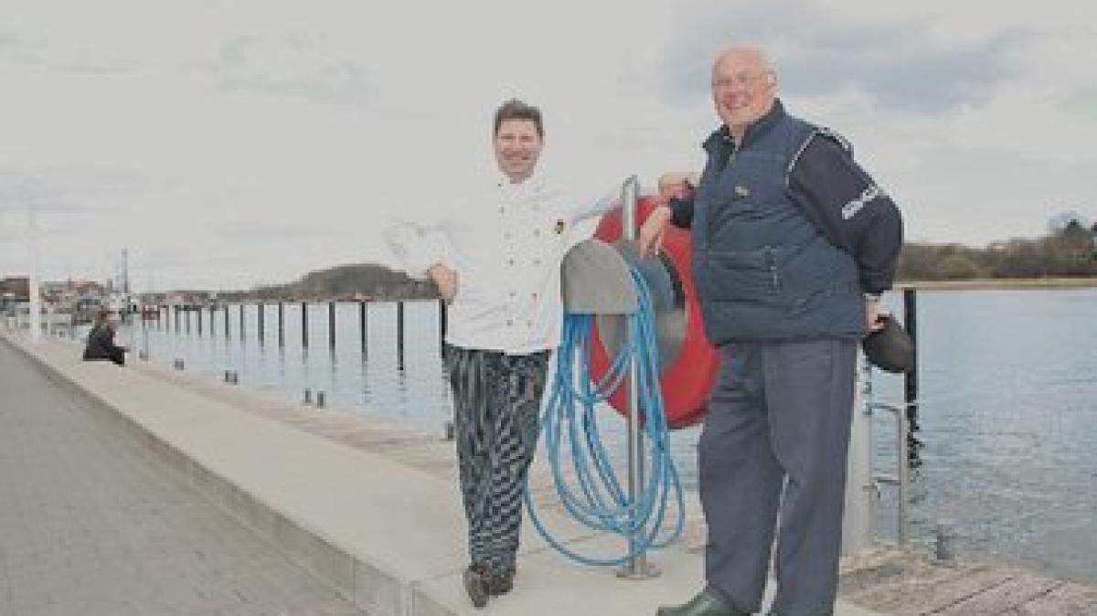 Restaurantchef rettet Angler aus der Schlei
