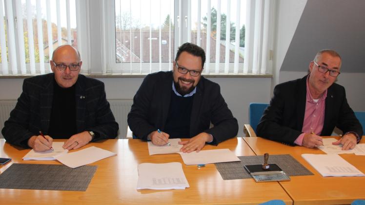 Der Vertrag ist unterzeichnet