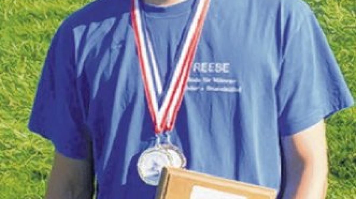 Kevin Bolling überragender Boßler