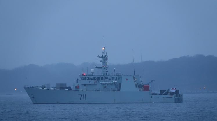 „HMCS Summerside“: Seltener Gast im Kieler Tirpitzhafen