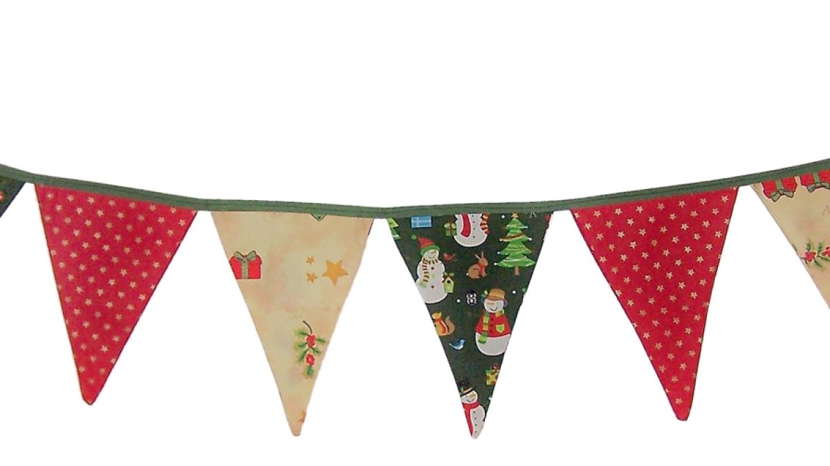 Weihnachtliche Wimpelketten | SHZ