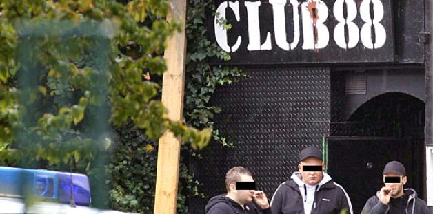 Fahrrad-Demo gegen den "Club 88"