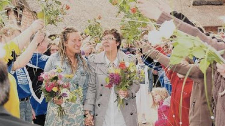 Jenny Lemke und Susan Schmidt sagten "Ja"