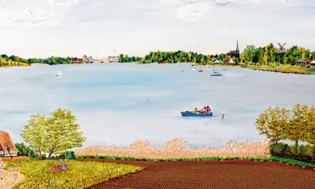 Blick auf Rieseby