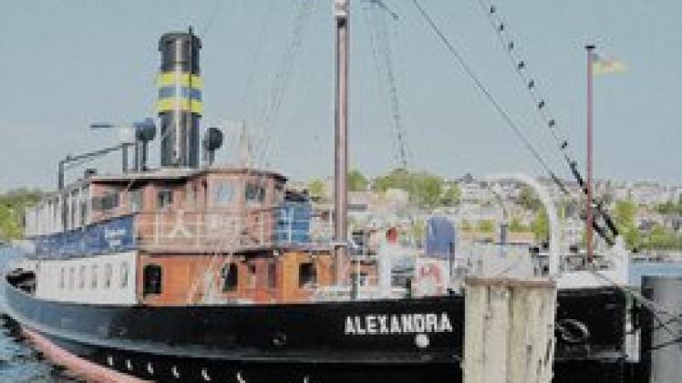 Krücke, Knüppel und eine Norwegerin auf der "Alexandra"