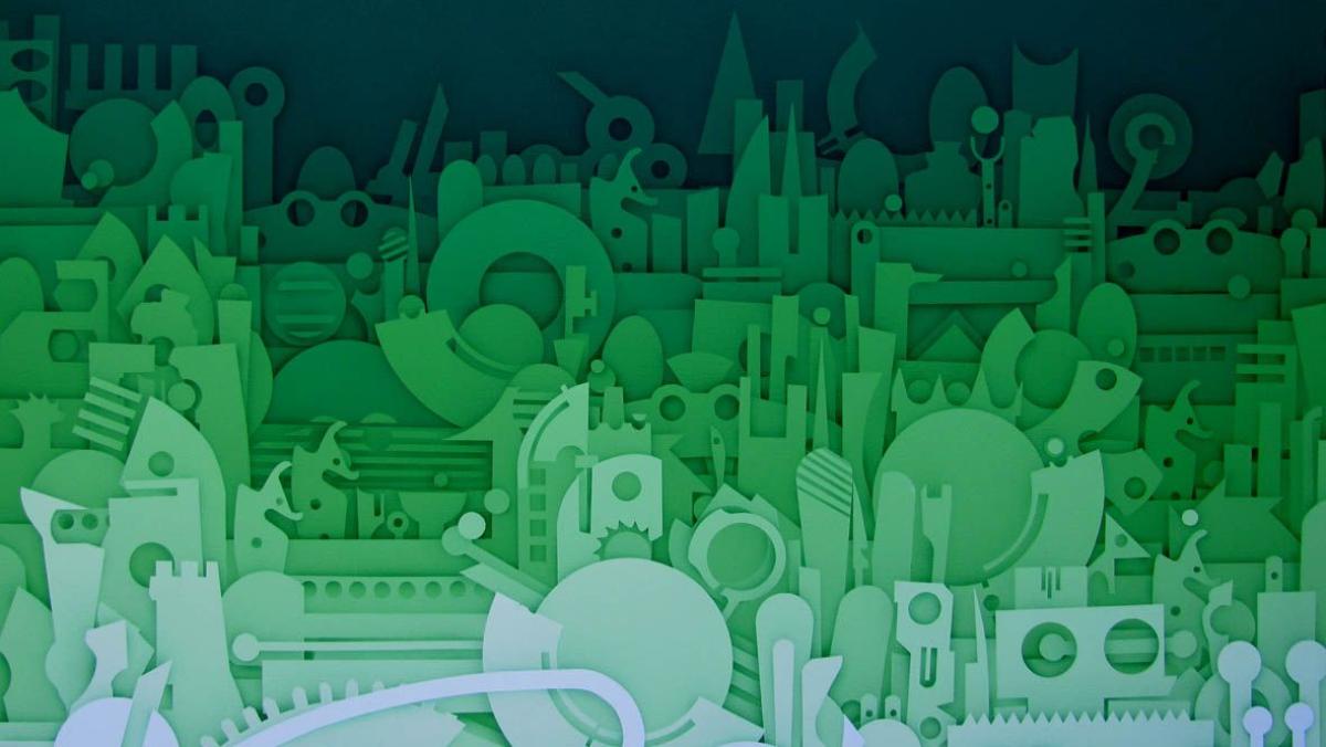 Technoide Bilderwelt im Werk von Michael Mattern