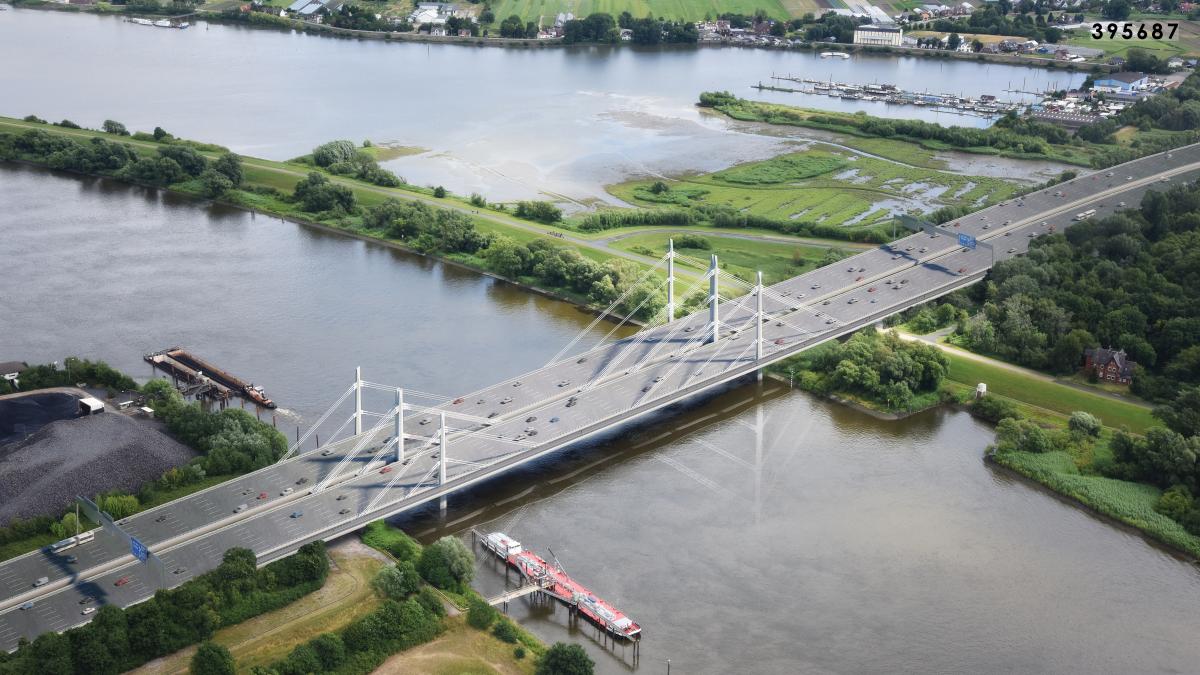 So sieht Hamburgs neue Elbbrücke aus