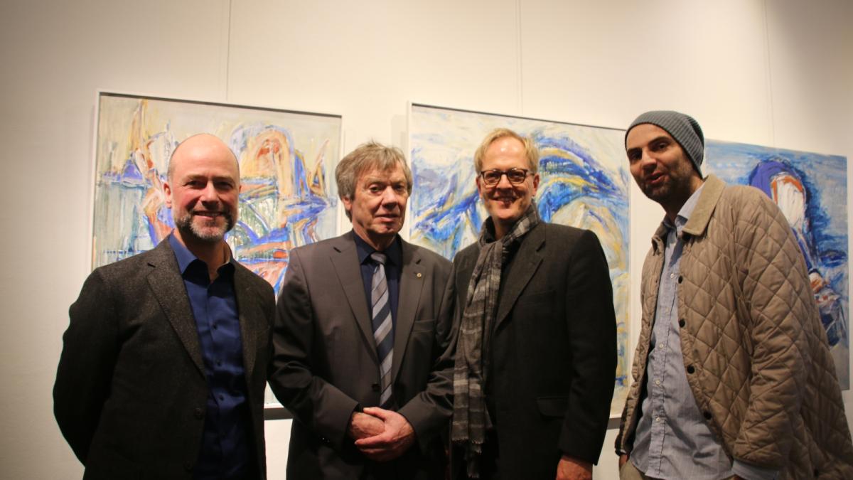 Künstler Kock erklärt seine Werke | SHZ