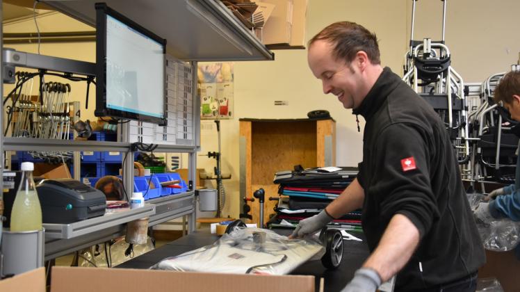 Hackenporsche aus Segeltuch