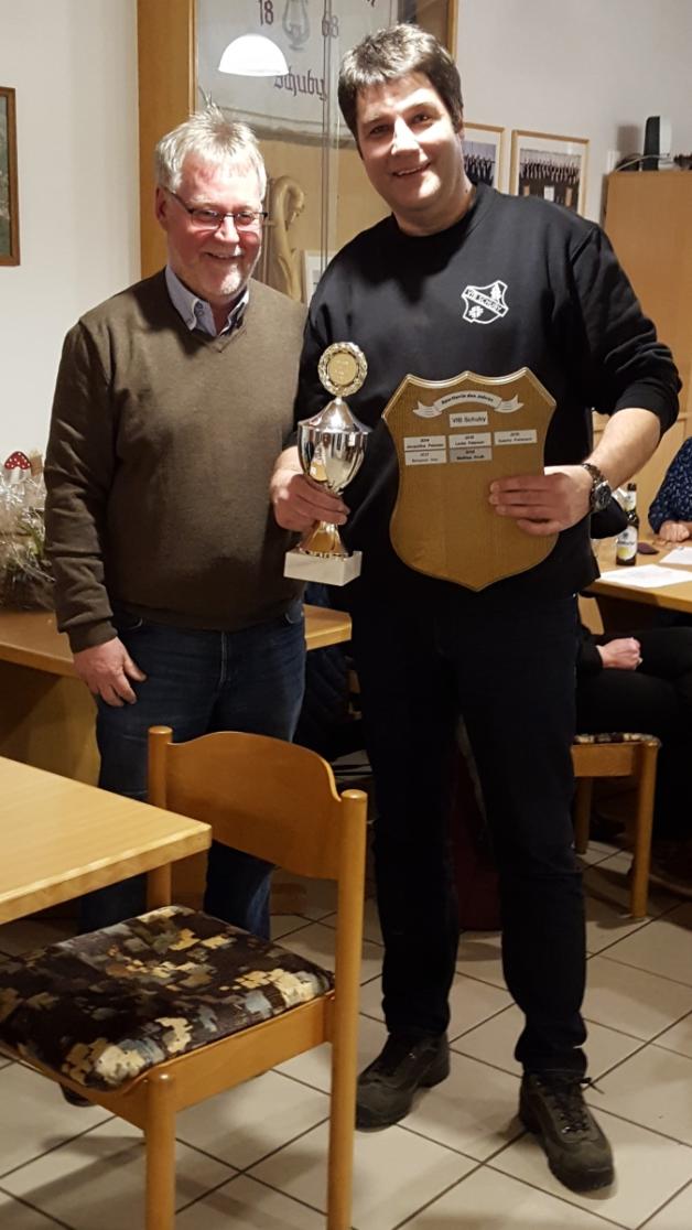 Ehrenamt: Erich Knuth ist seit 1957 Mitglied im VfB Schuby