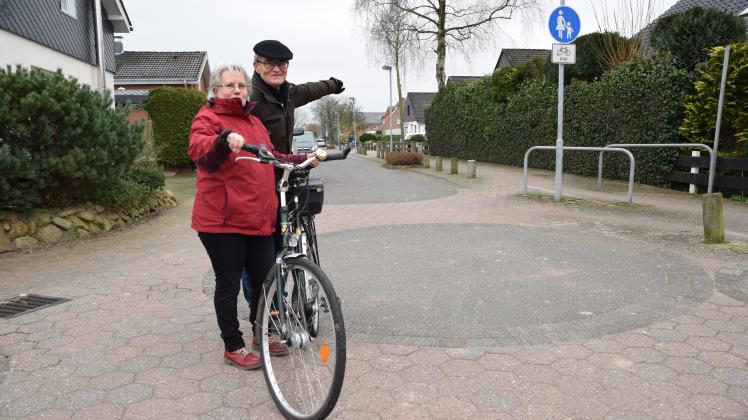 Vorrang für Zweiräder: Naturfreunde wollen eine Fahrradstraße | SHZ