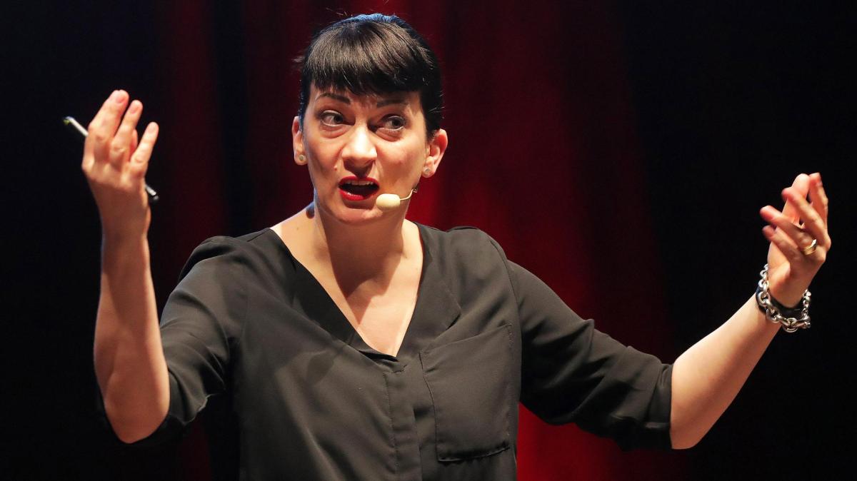 Profilerin Suzanne Grieger-Langer spricht im Deutschen Haus